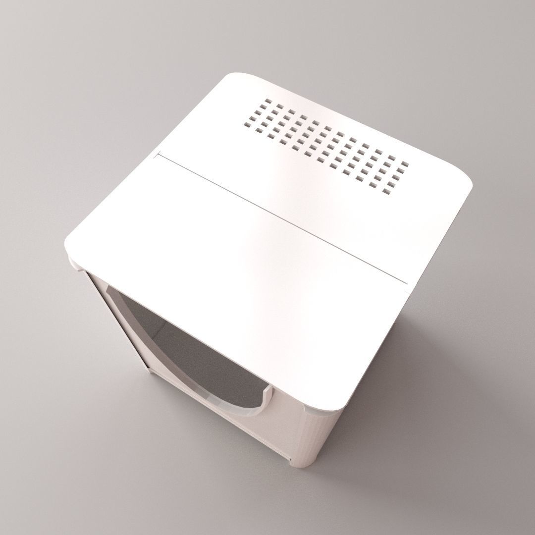 Cats Litter Box 3D model | CGTrader
