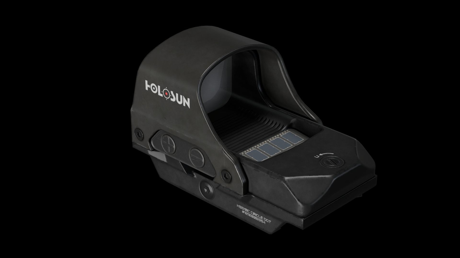 3D model Holosun HS510C REFLEX SIGHT VR / AR / low-poly | CGTrader
