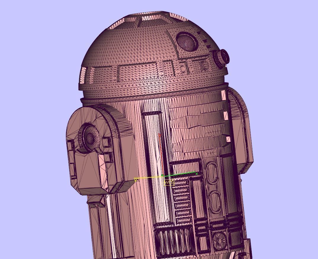 Droid R2-D2 3D model 3D printable | CGTrader