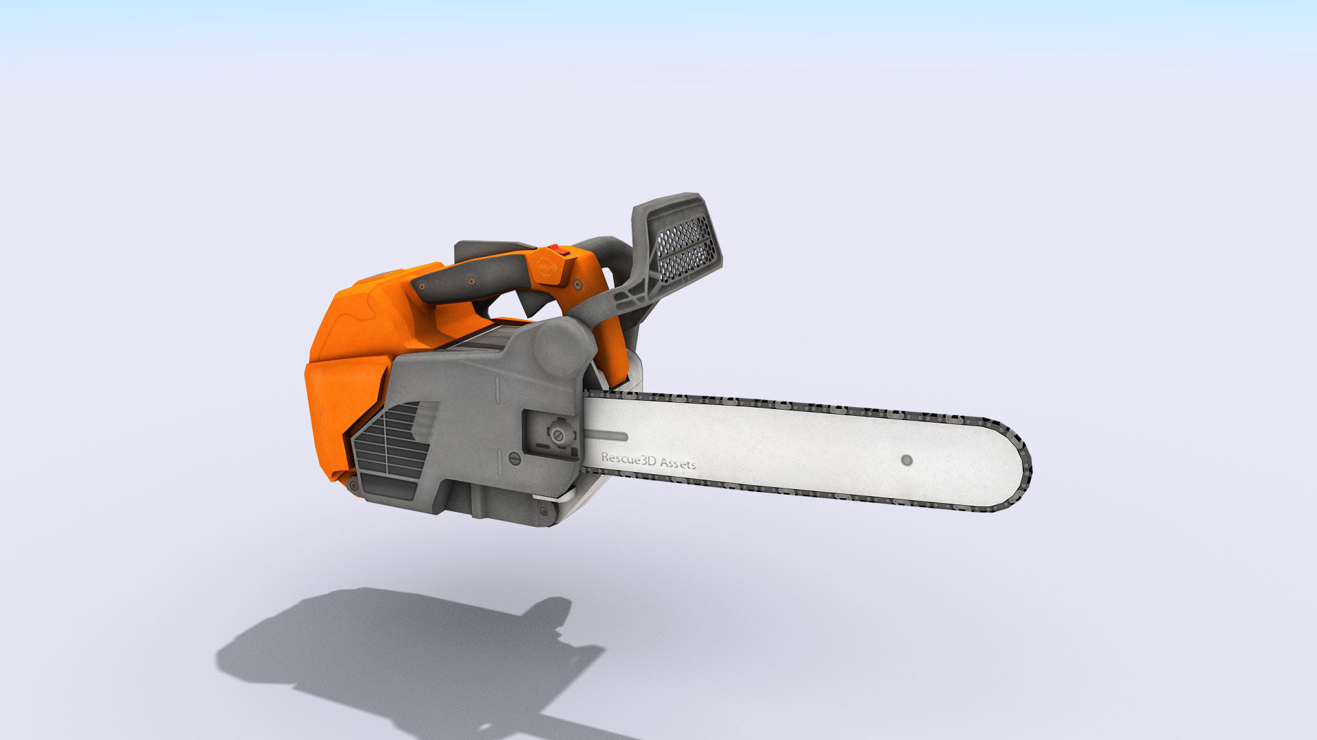 Petrol Chainsaw free VR / AR / low-poly 3D model | CGTrader