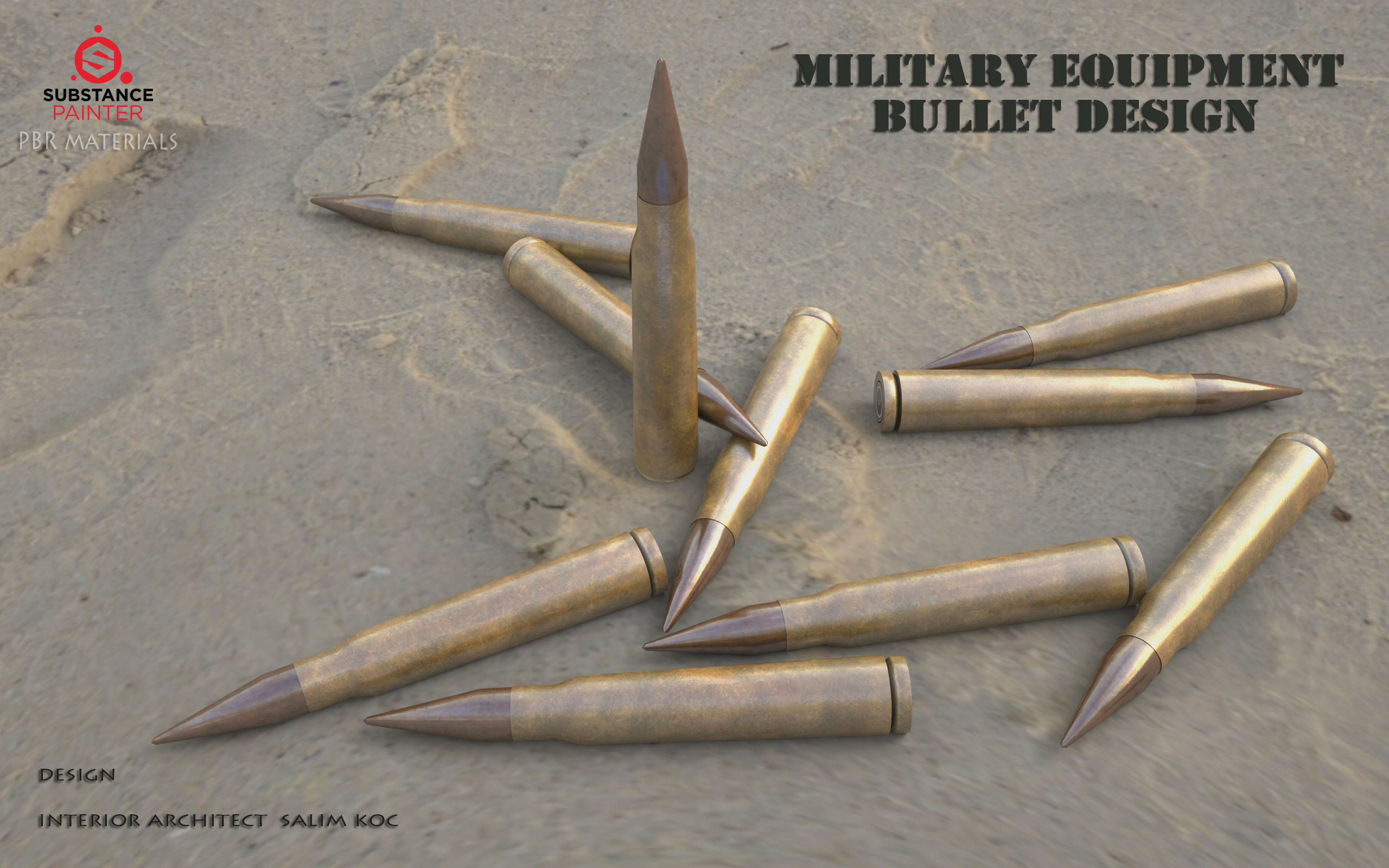 3D asset BULLET DESIGN | CGTrader