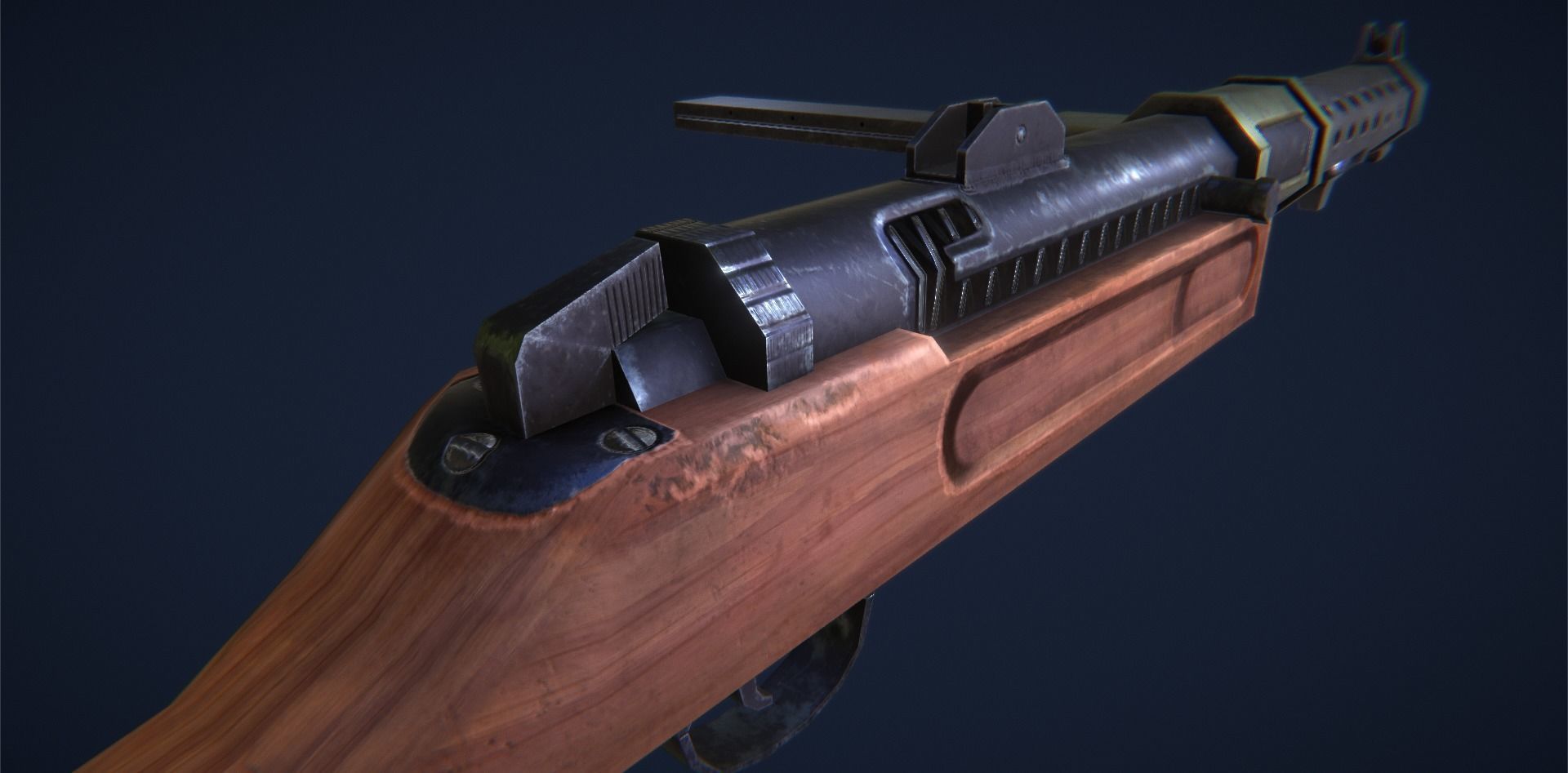 3D model Sub Machine Gun - Mk1 VR / AR / low-poly | CGTrader