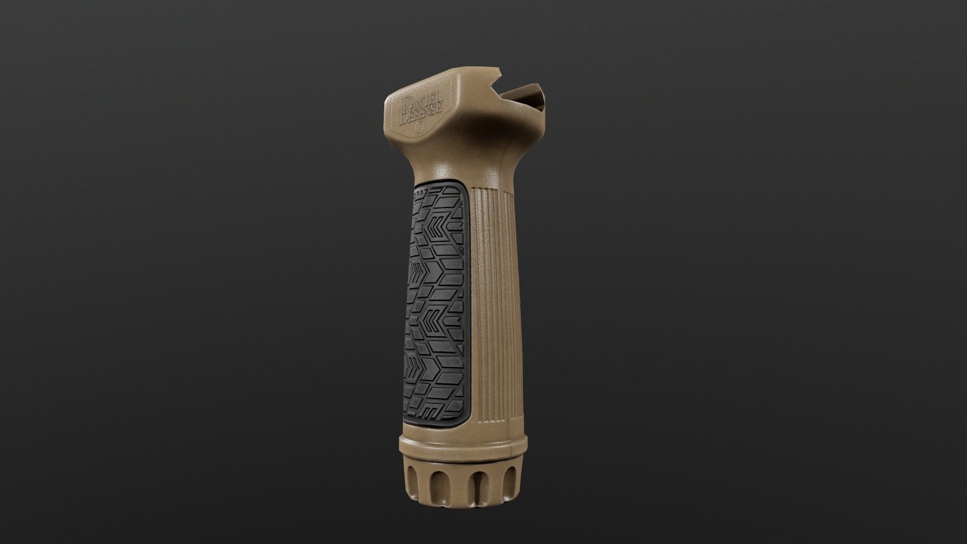 3D model Daniel Defense Picatinny Vertical Foregrip VR / AR / low-poly ...