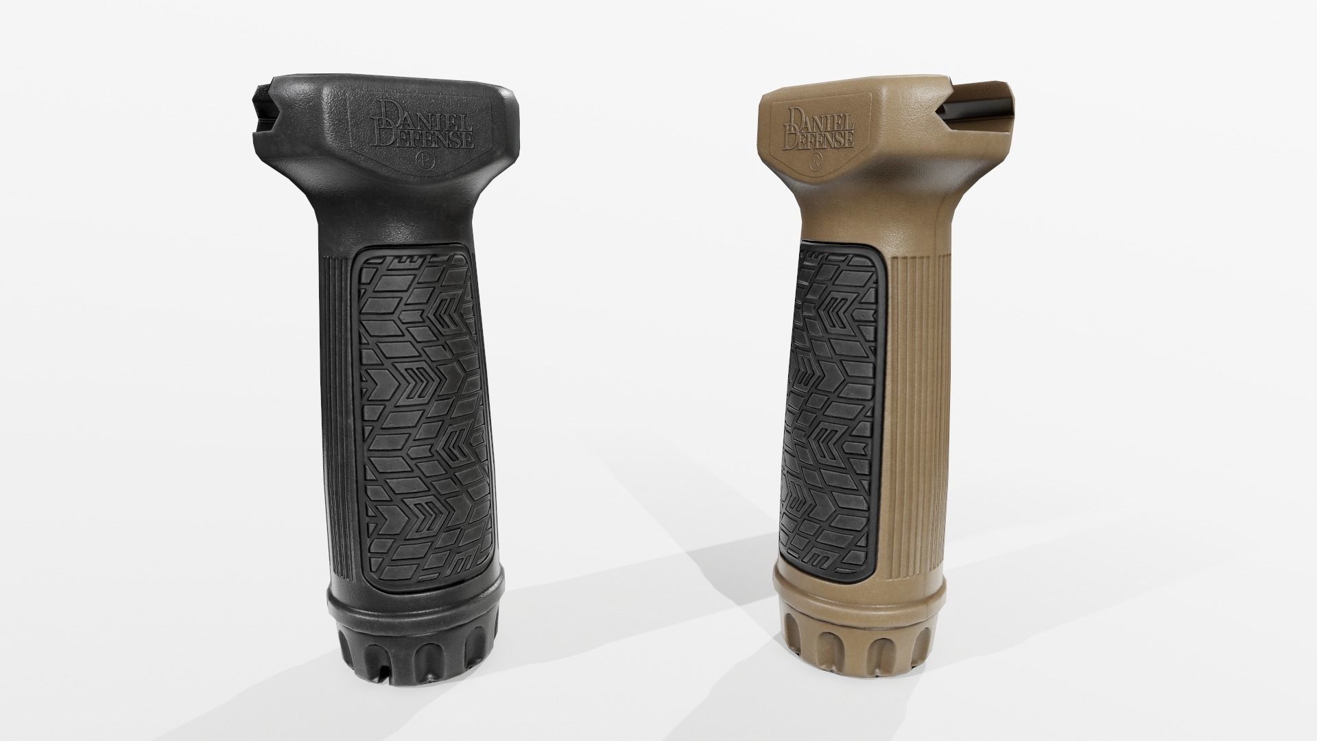 3D model Daniel Defense Picatinny Vertical Foregrip VR / AR / low-poly ...