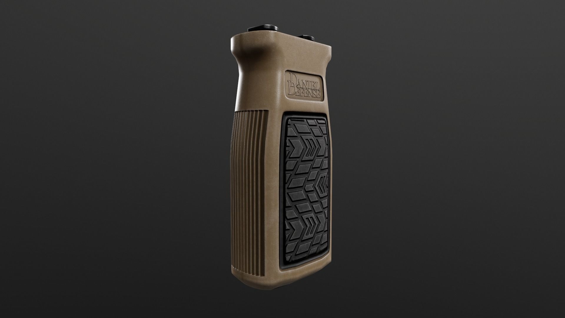 3D model Daniel Defense M-LOK Vertical Foregrip VR / AR / low-poly ...