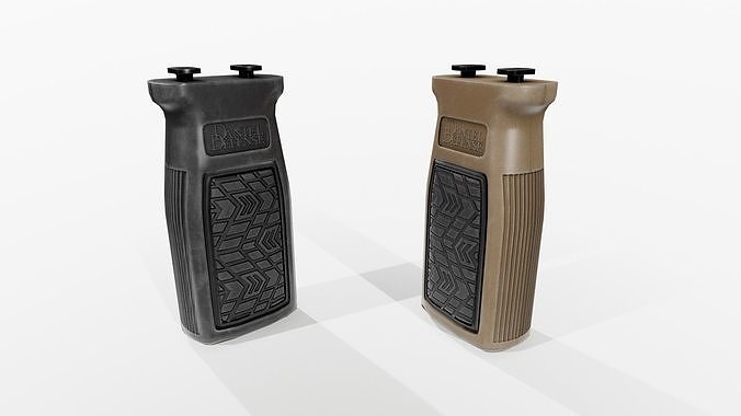 3D model Daniel Defense M-LOK Vertical Foregrip VR / AR / low-poly ...