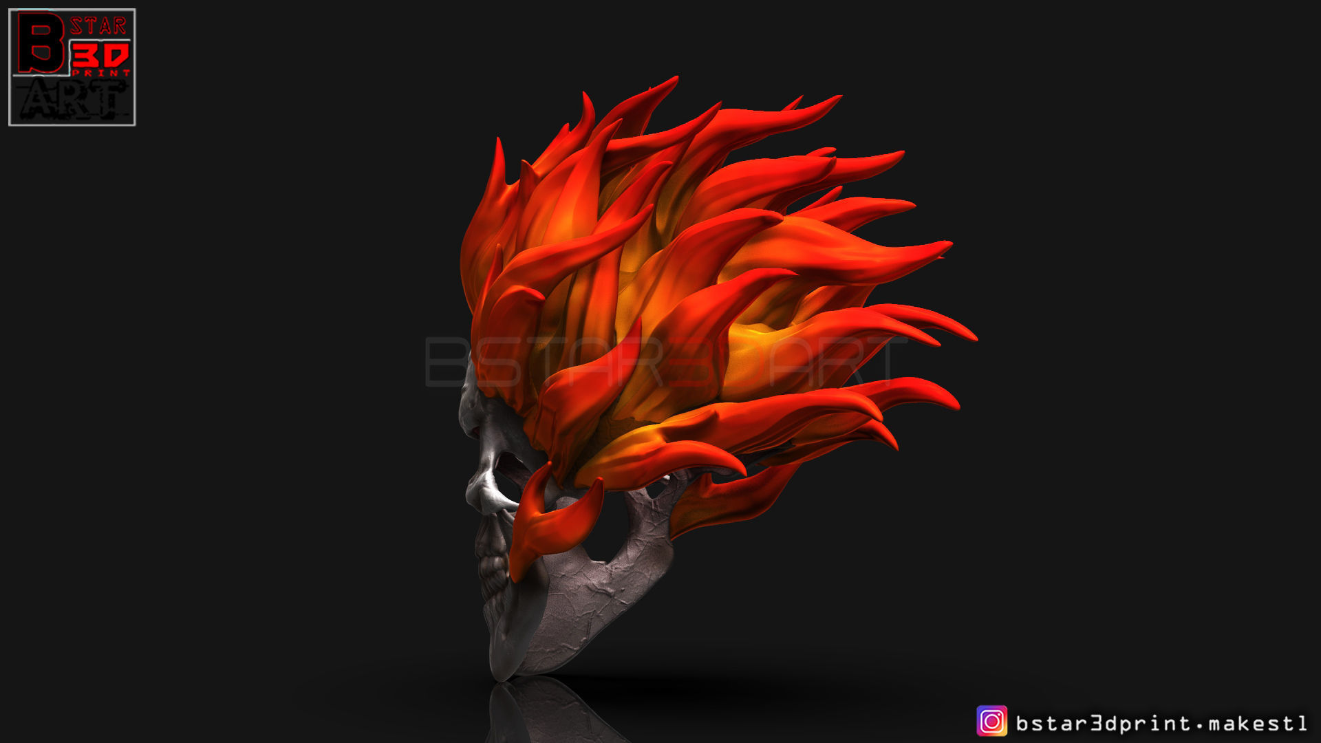 Ghost Rider mask -Agents of SHIELD - Marvel comics 3D model 3D ...