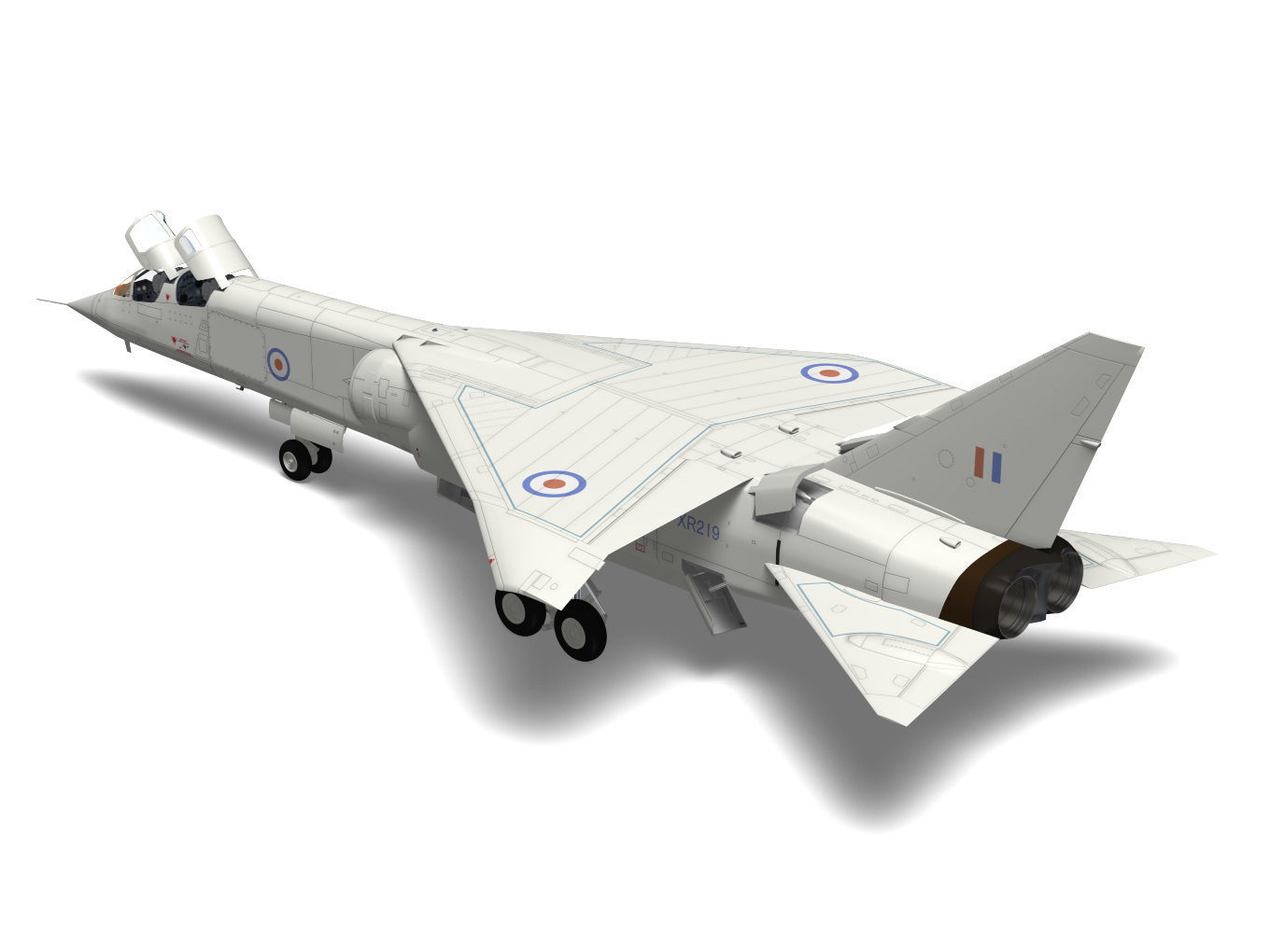 BAC TSR-2 3D model | CGTrader