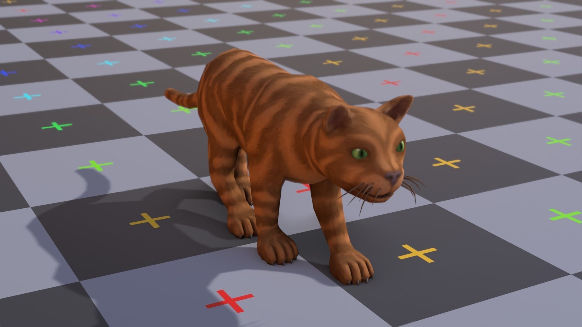 Stylized Cat 3D model | CGTrader