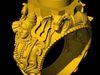Lord siva ring 3D model 3D printable | CGTrader