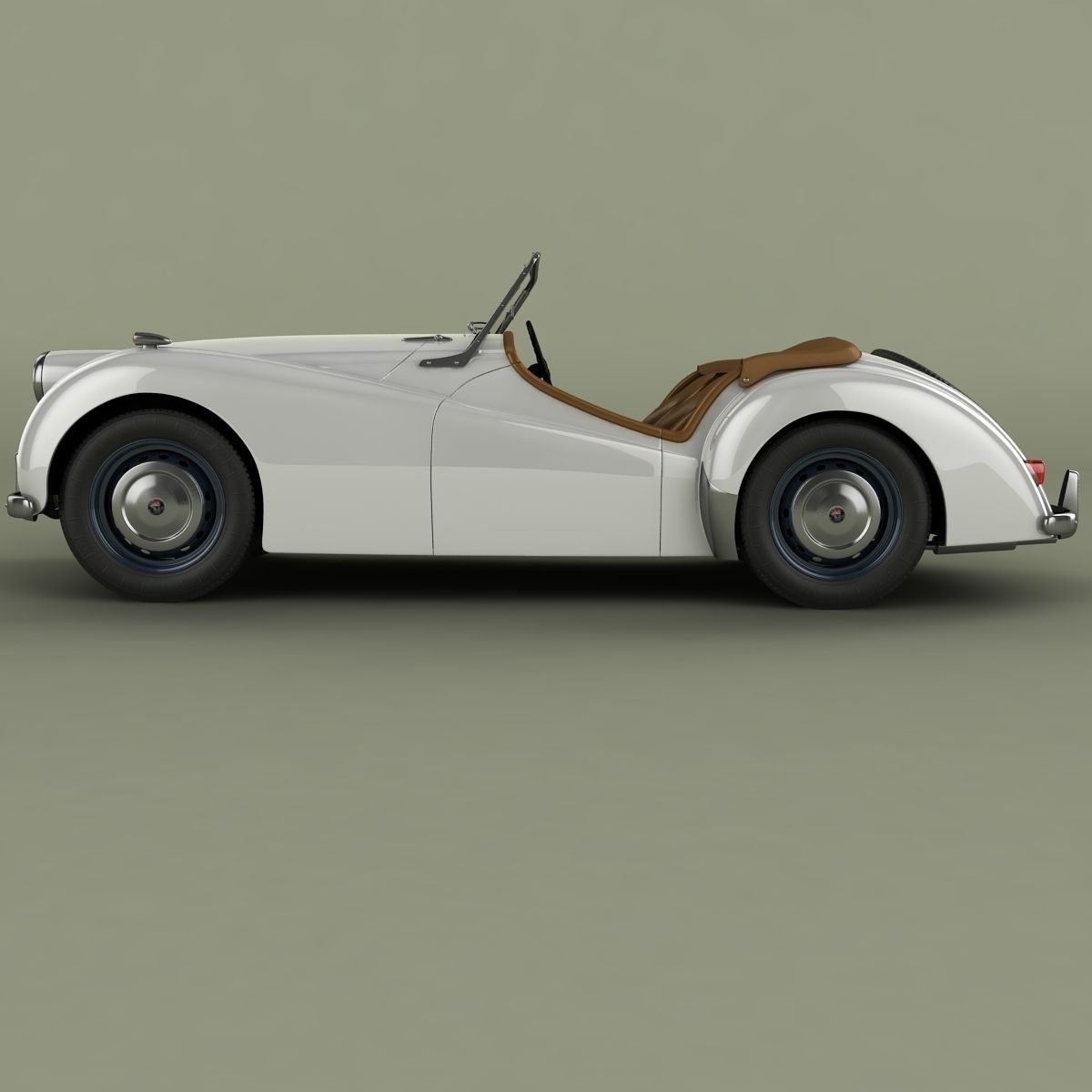 Triumph TR1 Prototype 3D model | CGTrader