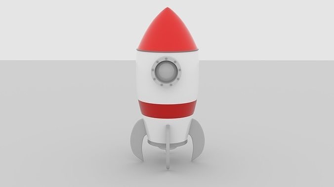 Rocket 3D render free 3D model | CGTrader
