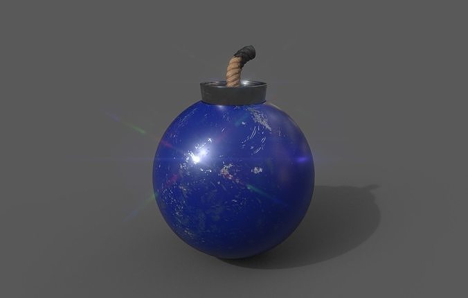 3D model Zelda Bomb VR / AR / low-poly | CGTrader