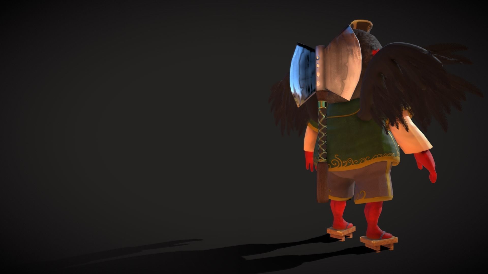 3D model Konoha Tengu VR / AR / low-poly | CGTrader