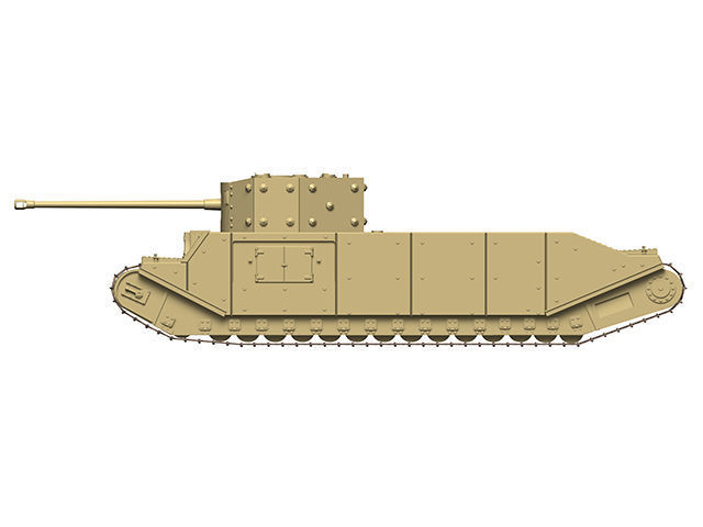 TOG2 heavy tank 3D model | CGTrader