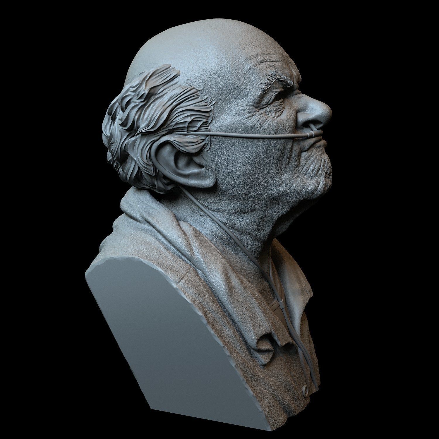 Hector Salamanca from Breaking Bad 3D model 3D printable | CGTrader