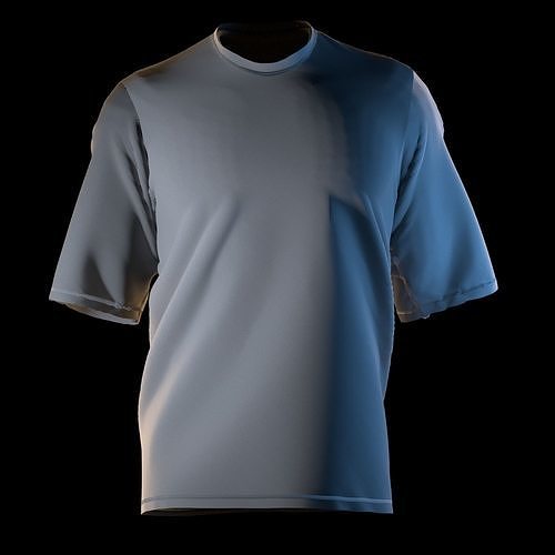 High Poly Shirt Model With Textures For Product Showcasing 3D model ...