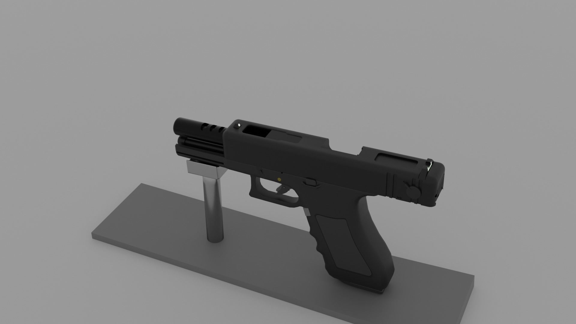 Glock 18c free 3D model | CGTrader