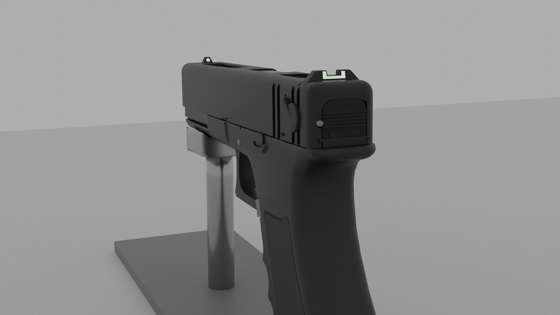 Glock 18c free 3D model | CGTrader
