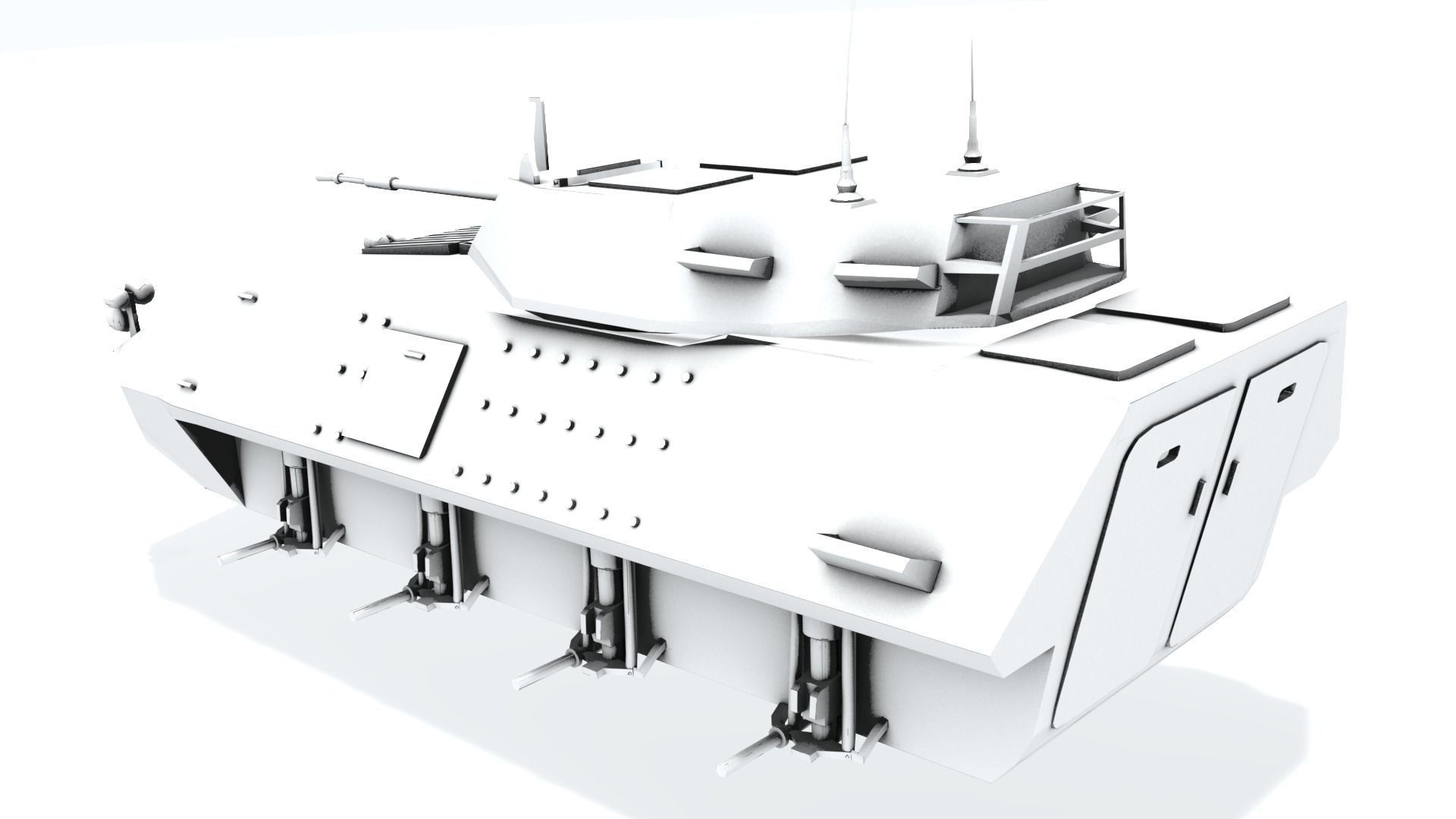 3D model ASLAV-25 Australian Light Armoured Vehicle LAV-25 VR / AR ...