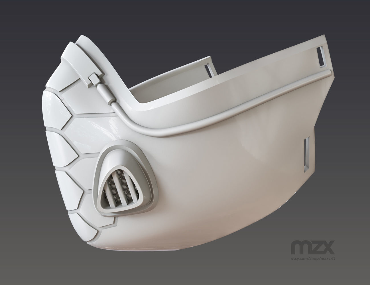 Valorant Viper mask 3D model 3D printable | CGTrader
