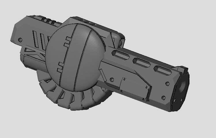 Chibi Tech Sd Python Vii Gunpod 3d Model 3d Printable Cgtrader