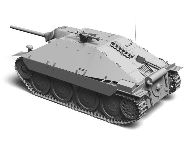 Sd Kfz 138 2 Hetzer 3D model | CGTrader