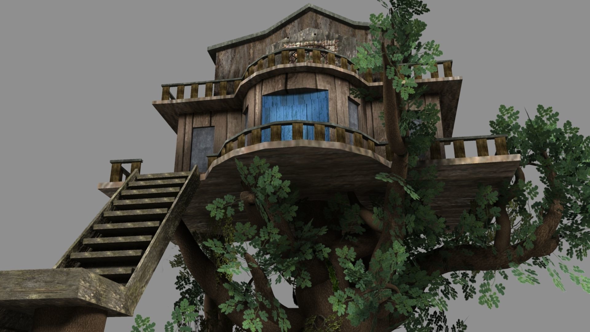 Tree House 3D model | CGTrader