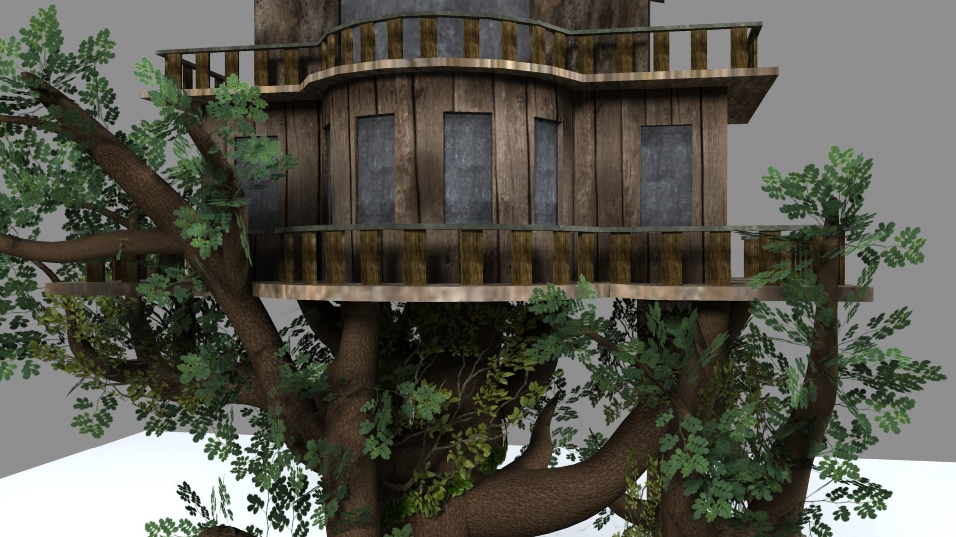 Tree House 3D model | CGTrader