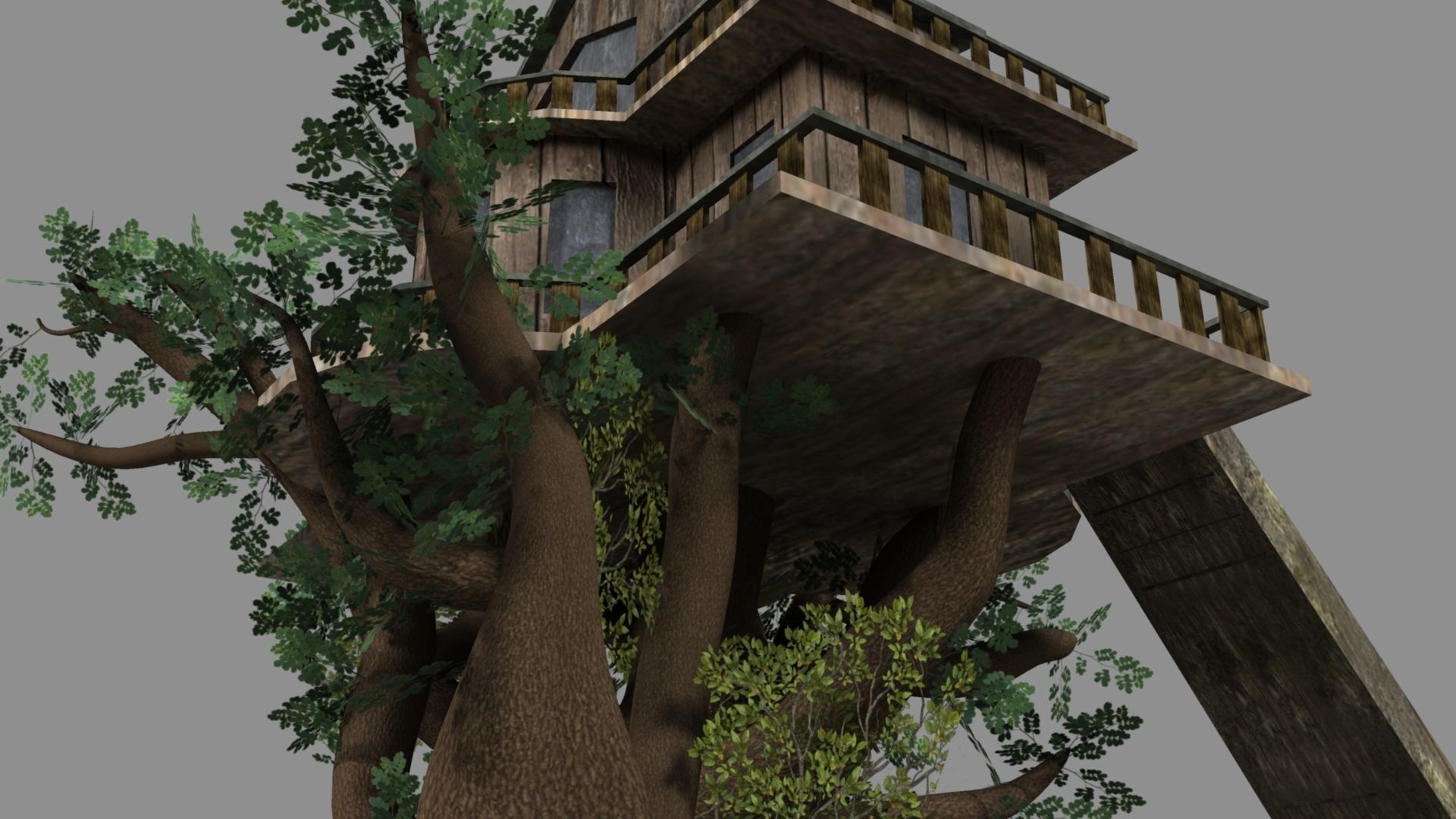 Tree House 3D model | CGTrader