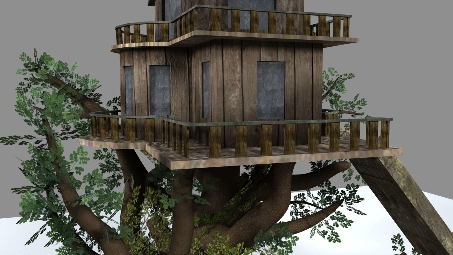 Tree House 3D model | CGTrader