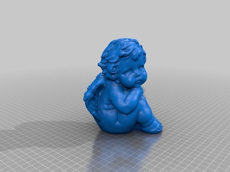 Angel Statue Sculpture 3D Scan free 3D model 3D printable | CGTrader