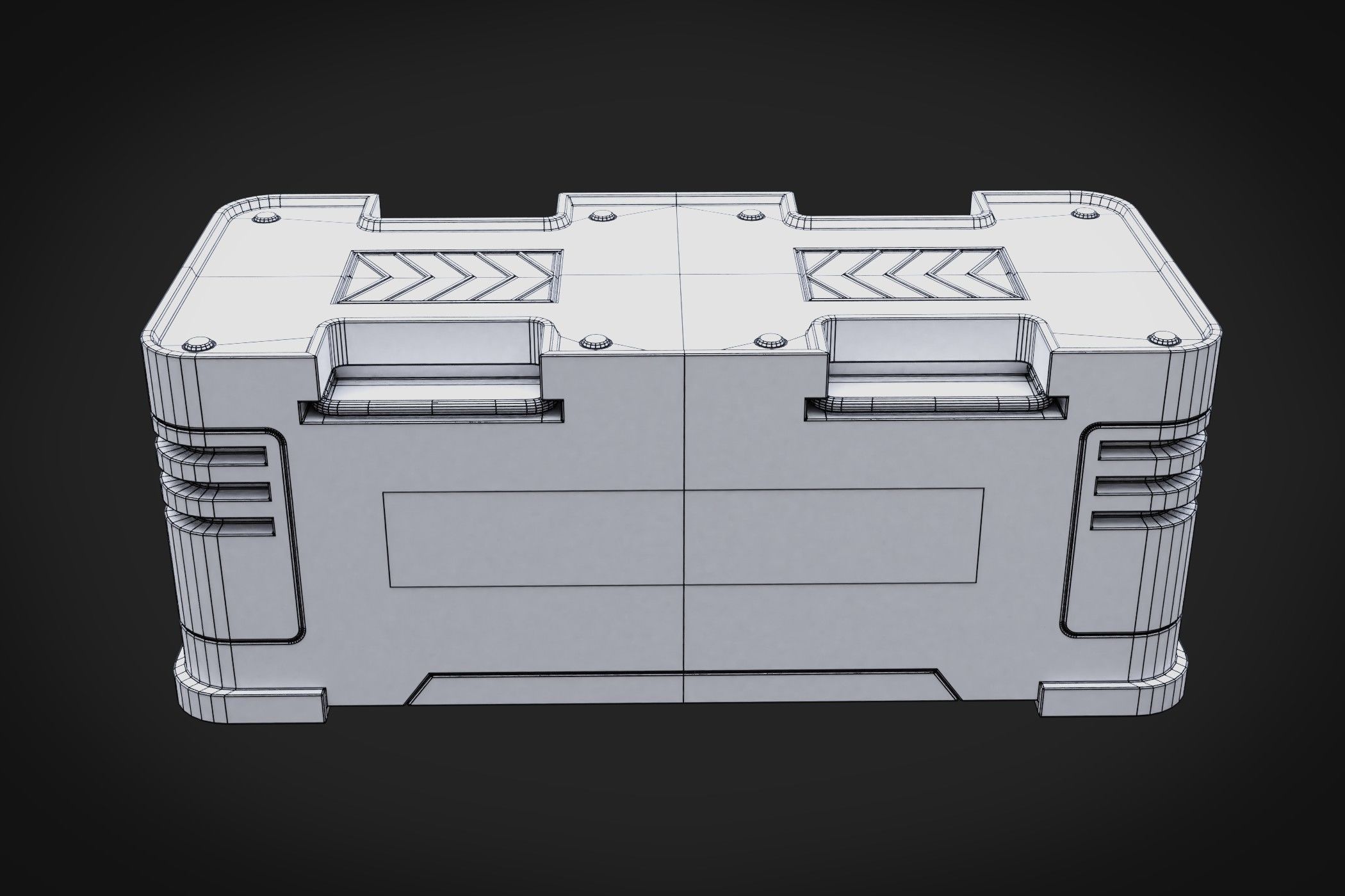 3D model Storage battery Sci-Fi VR / AR / low-poly | CGTrader