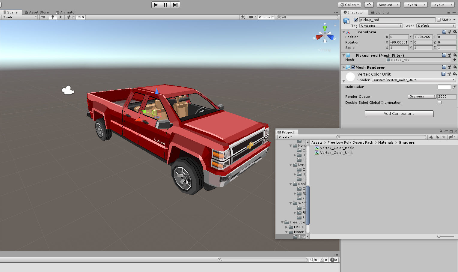 3D model Pickup Chevrolet Silverado VR / AR / low-poly | CGTrader