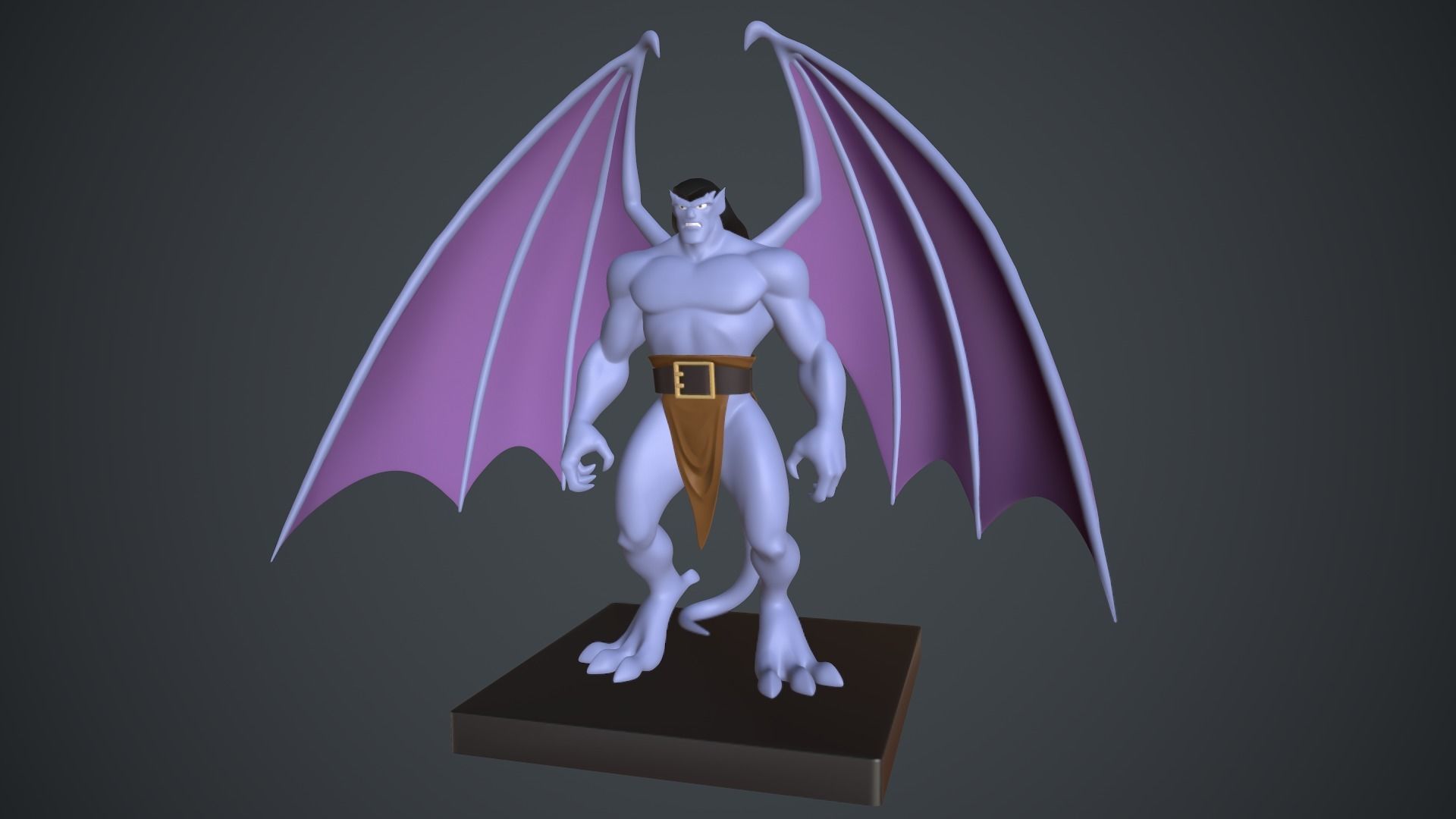 Goliath Gargoyles 3D model 3D printable | CGTrader