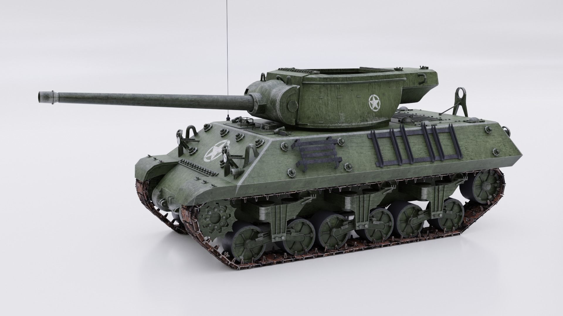m36 jackson 3D model | CGTrader