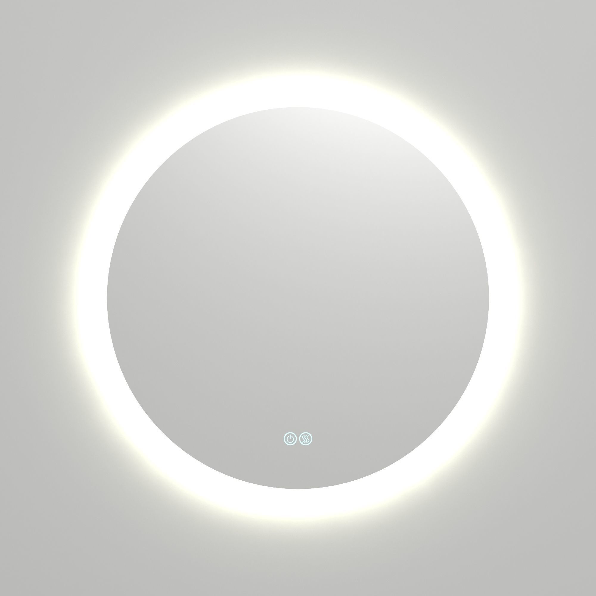 Kaya Round LED Mirror 3D model | CGTrader