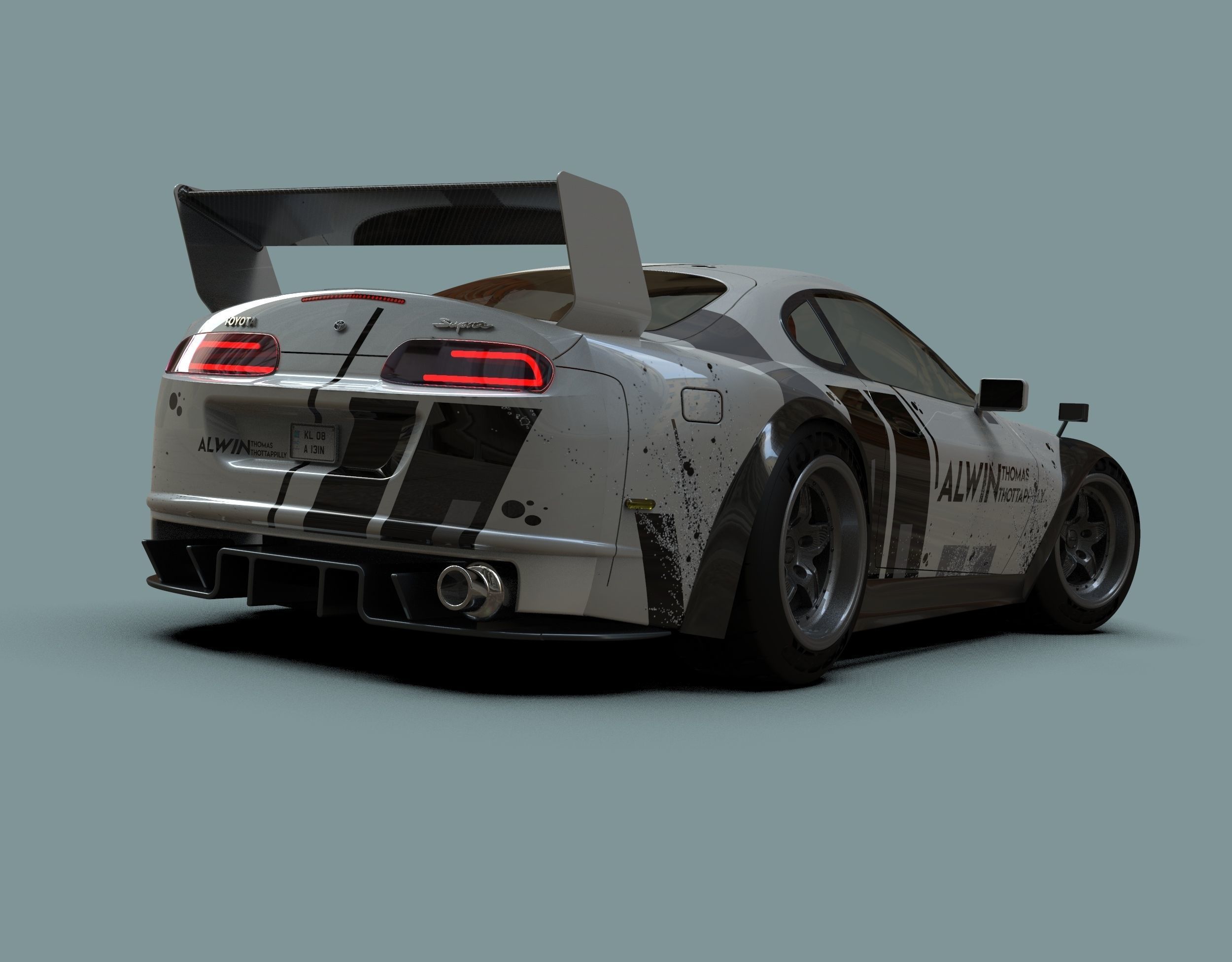TOYOTA SUPRA 3D MODEL 3D model | CGTrader