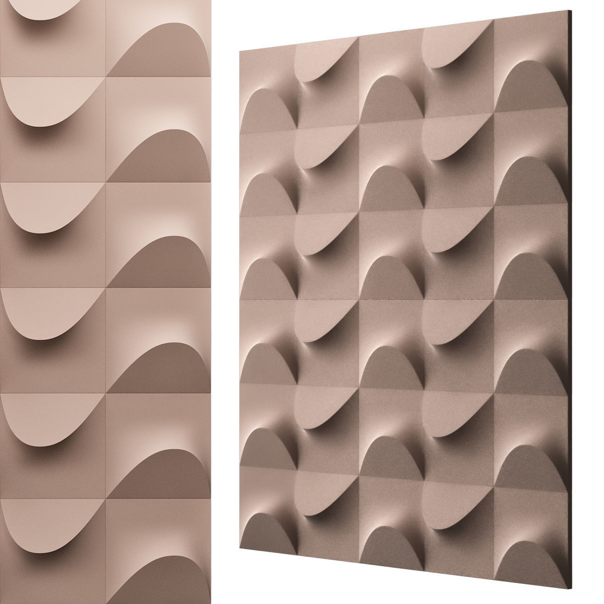 3D Sahara wall decor | CGTrader