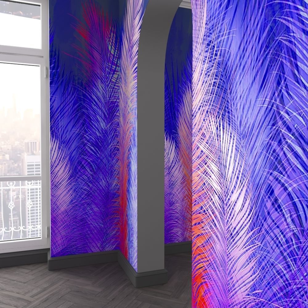 Wallpaper for variation-74 3D model | CGTrader