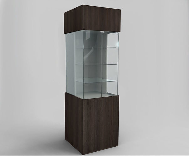 3D model Display Cabinet And Showcase VR / AR / low-poly | CGTrader