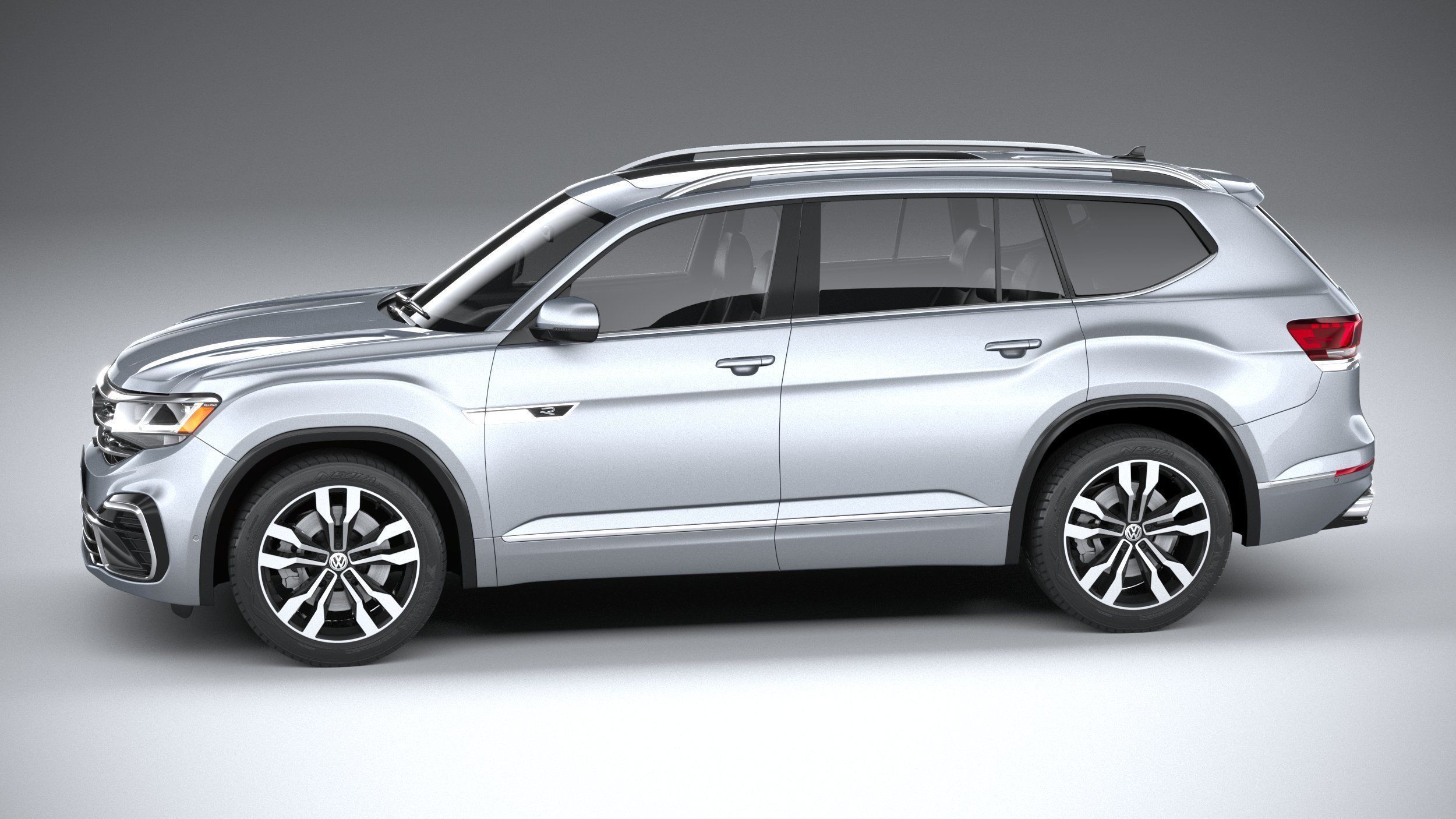 Volkswagen Atlas R-line 2021 3D model | CGTrader