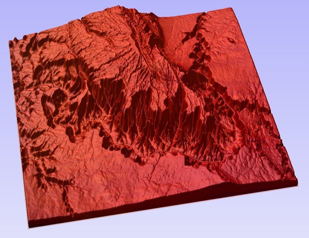 3D MODEL OF GRAND CANYON FOR CNC AND 3D PRINTING 3D model | CGTrader
