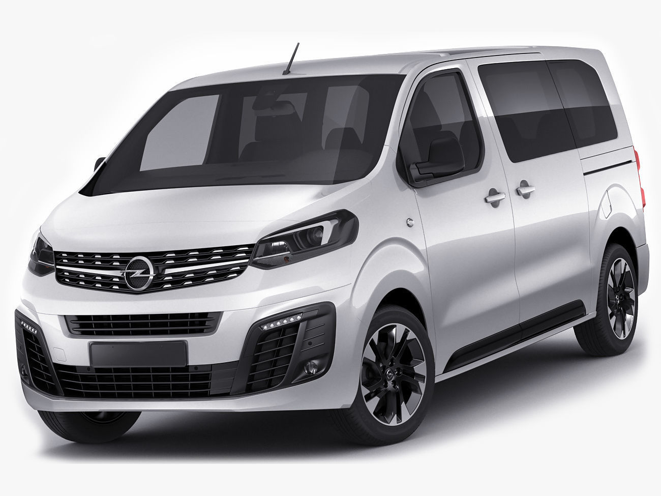 Opel Zafira Life 2020 3D model | CGTrader