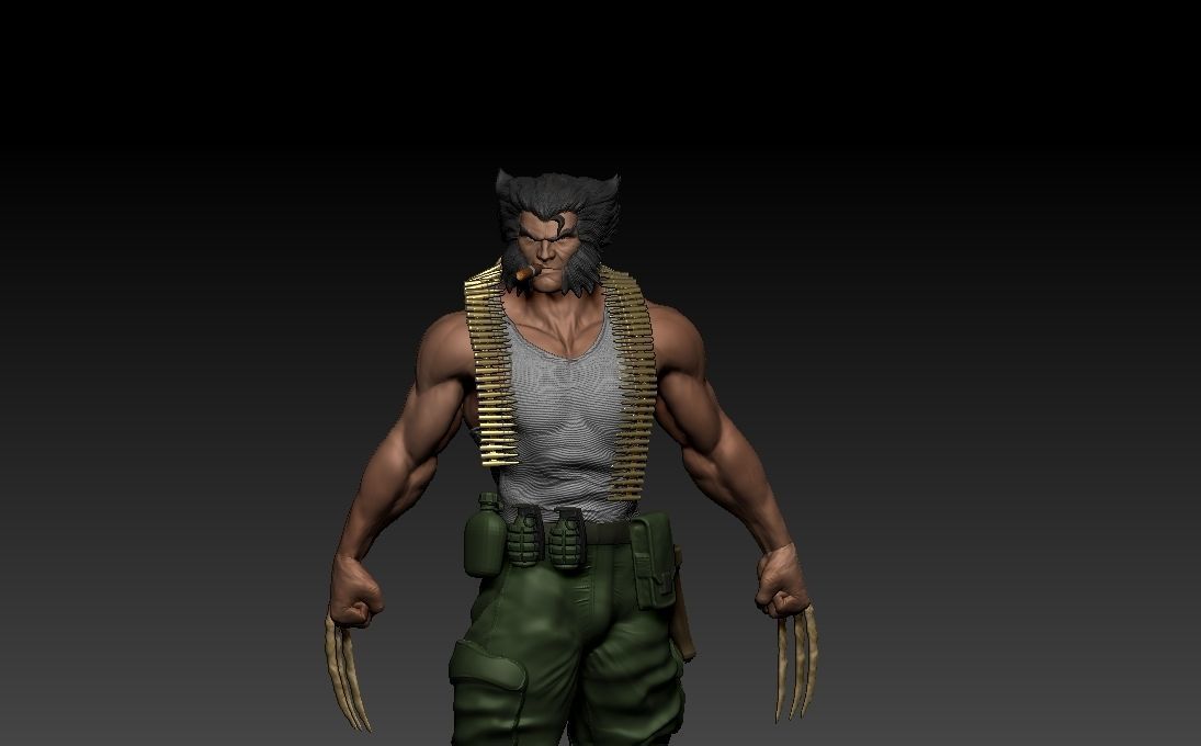 LOGAN SOLDIER 3D model 3D printable | CGTrader