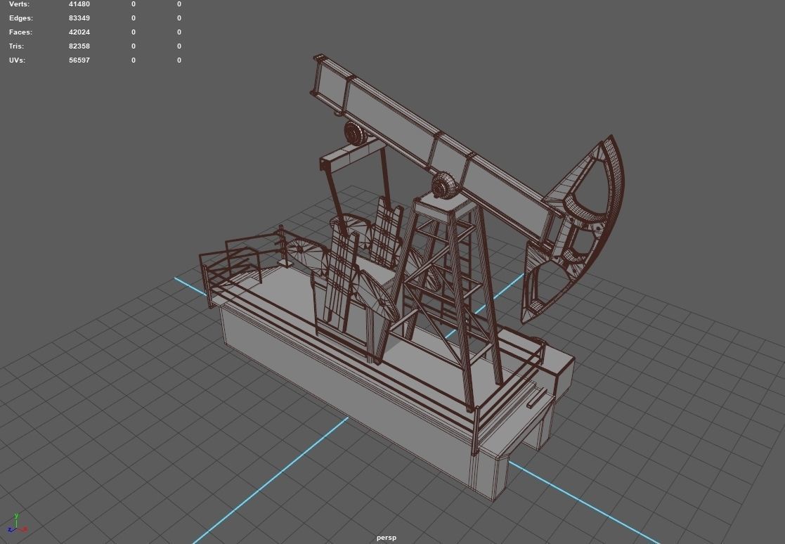 3D model Oil Pump I PBR Model 3D model VR / AR / low-poly | CGTrader