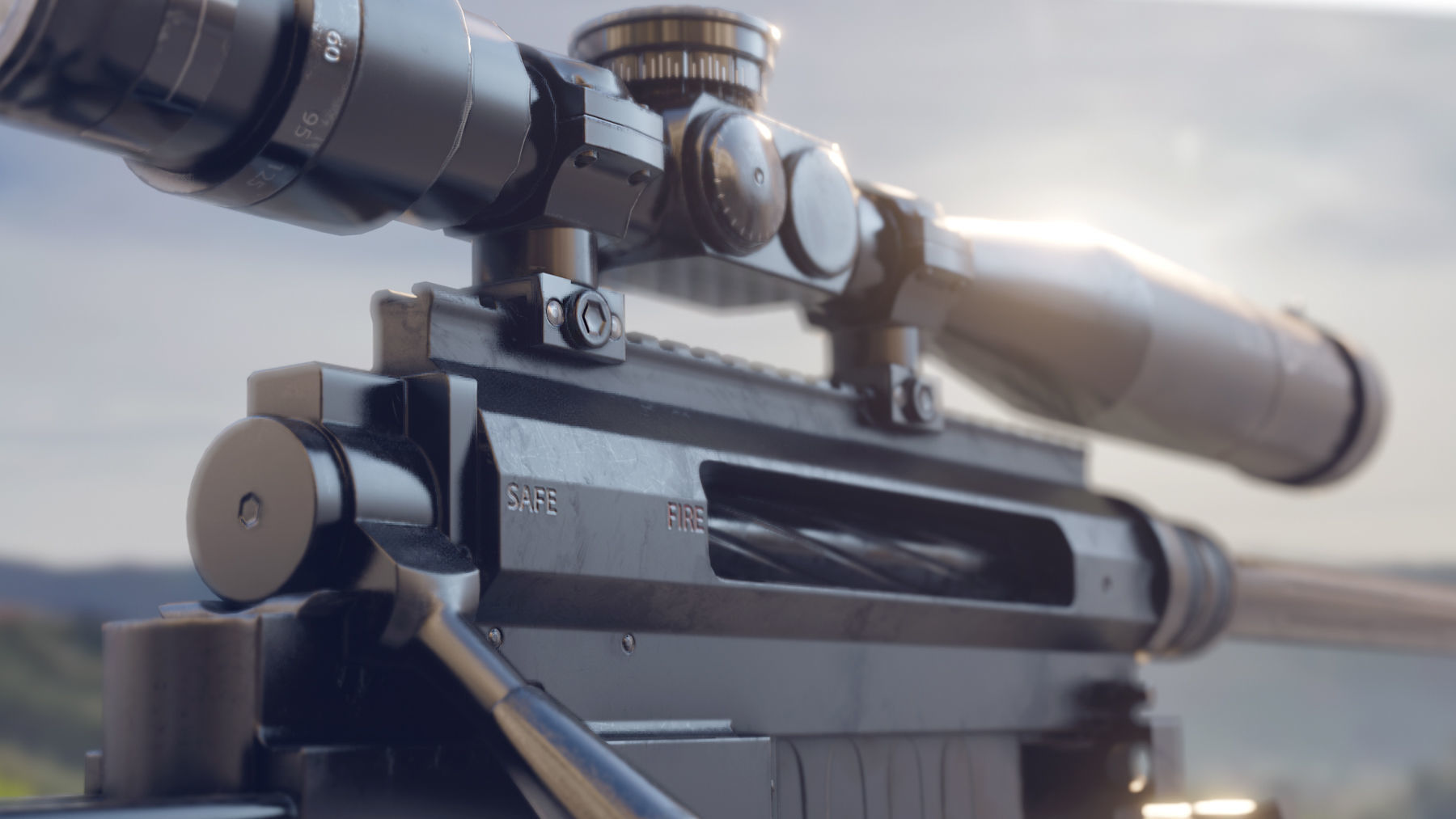 3D model THOR M96 WindRunner low polygon model VR / AR / low-poly ...