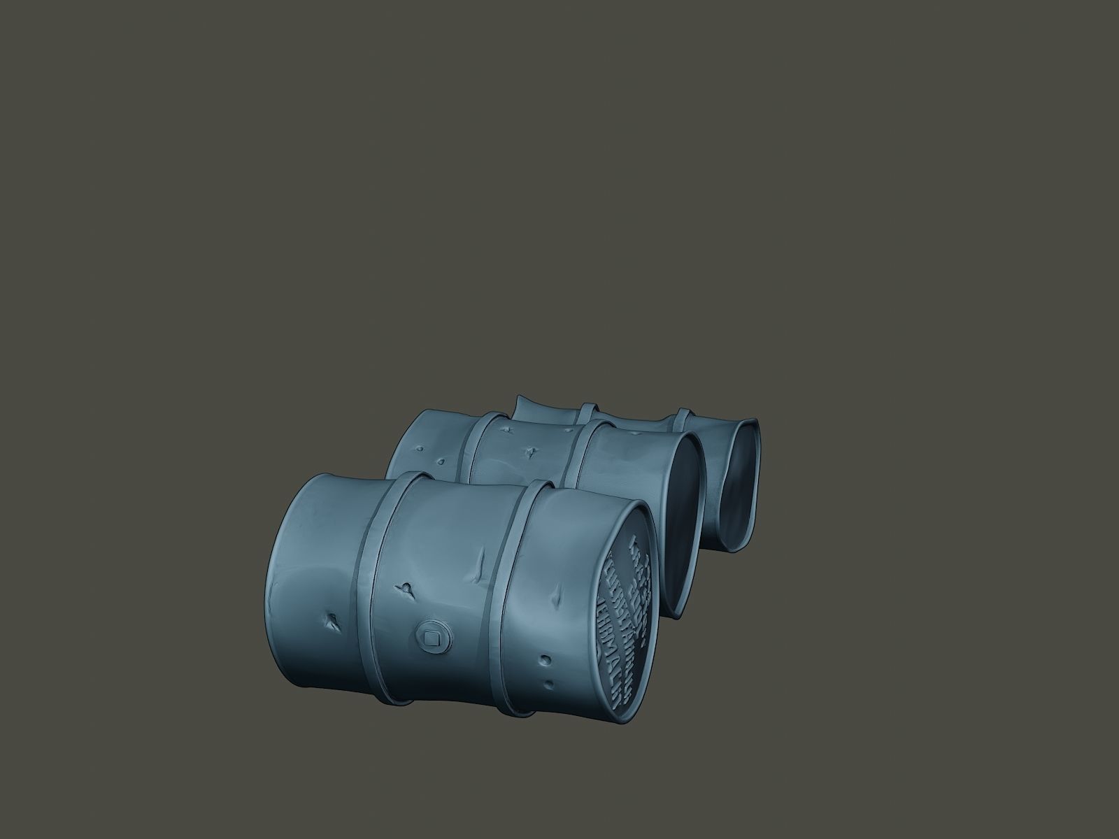 ww2 German Fuel drums and fuel tanks Pack 3D model 3D printable | CGTrader