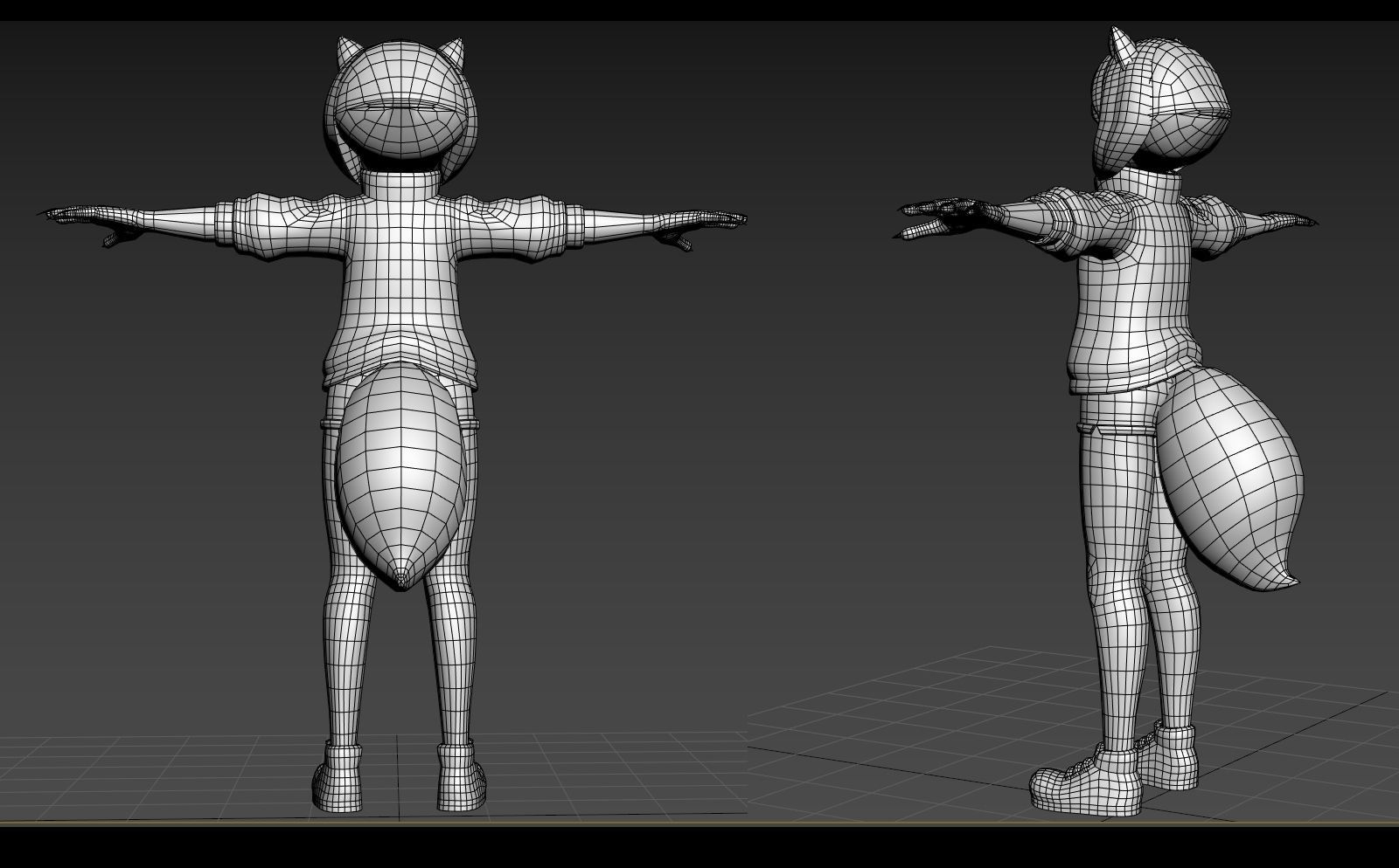 Michiru Brand New Animal 3D model rigged | CGTrader