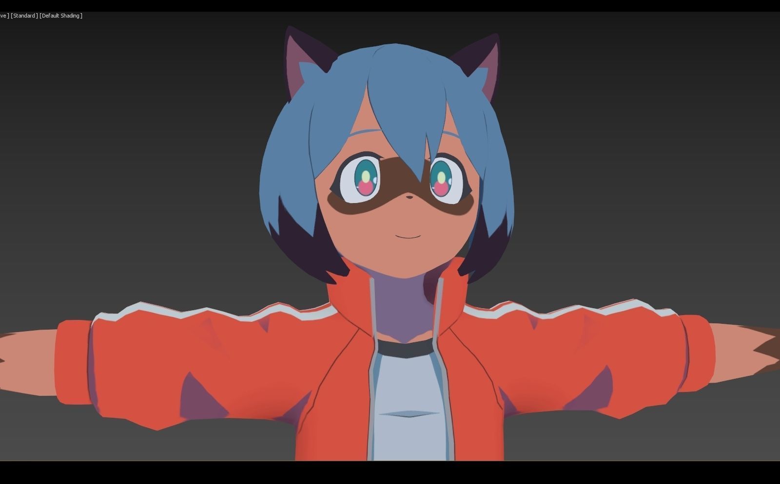 Michiru Brand New Animal 3D model rigged | CGTrader